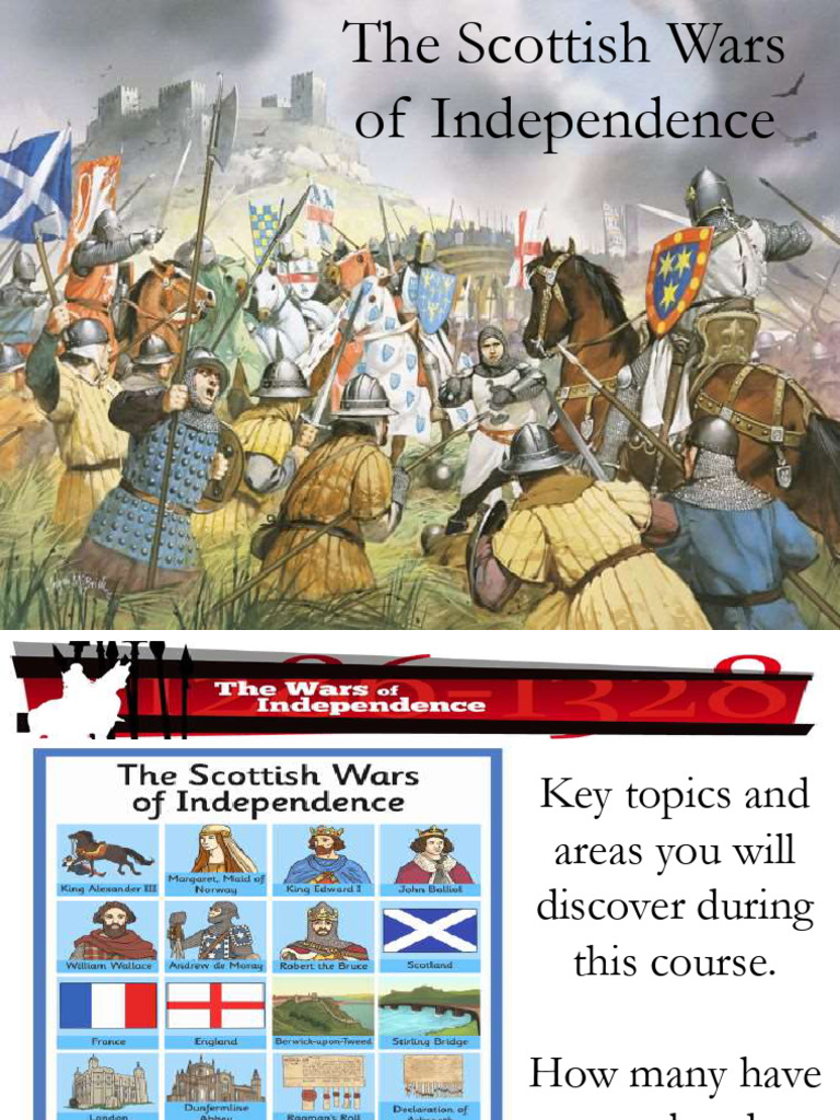 Scottish Wars of Independence Overview | PDF | Battle Of Bannockburn ...