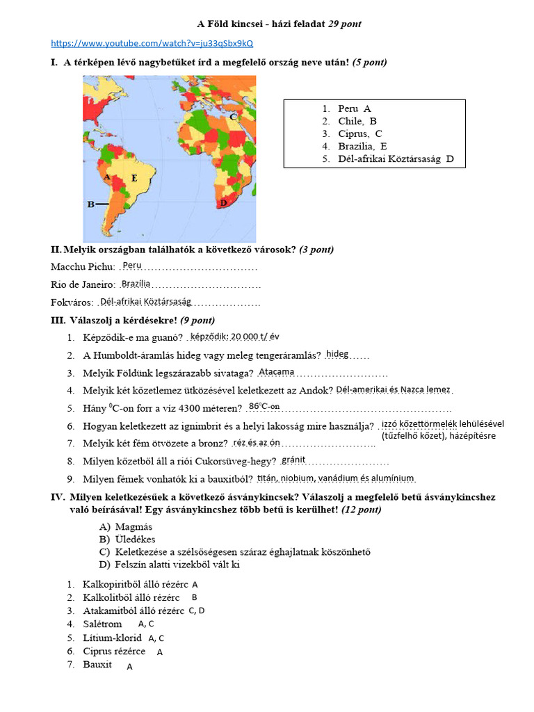 A Föld Kincsei | PDF