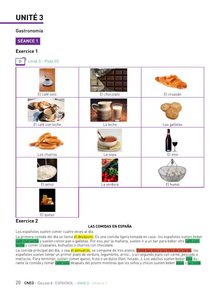 Gastronomía Española: Comidas y Recetas | PDF | Cocinando | Cocina