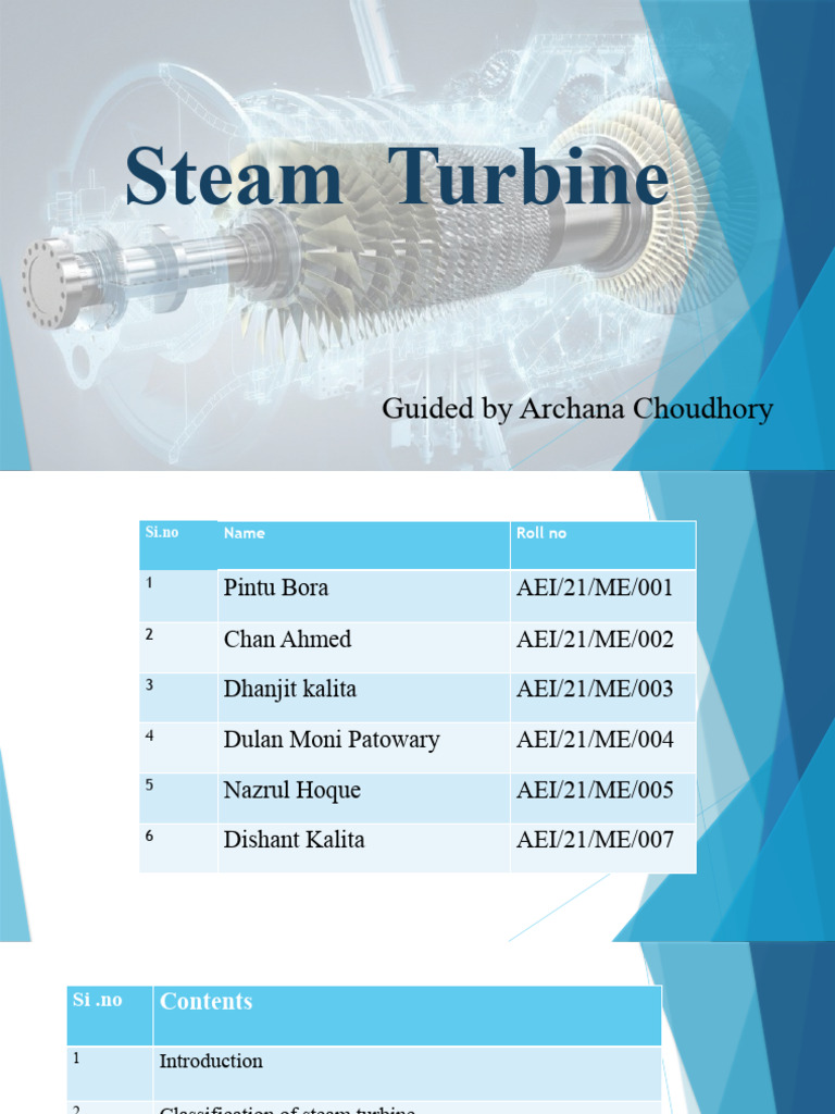 Steam Turbine | PDF | Turbine | Steam