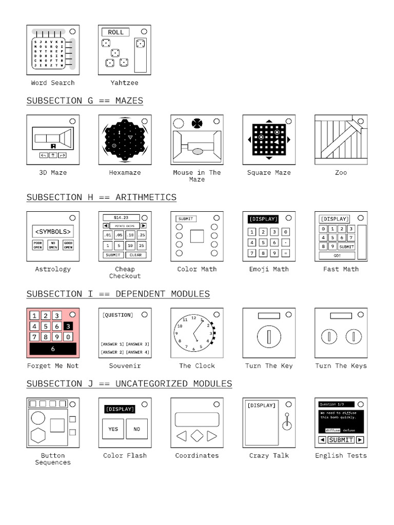 Subsection G Mazes: (Display) (Display) | PDF | Computing | Computer Engineering