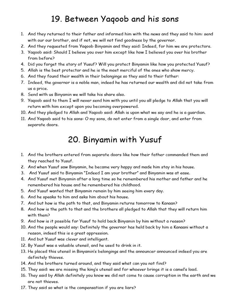 Arabic Nahw Revision Notes | PDF