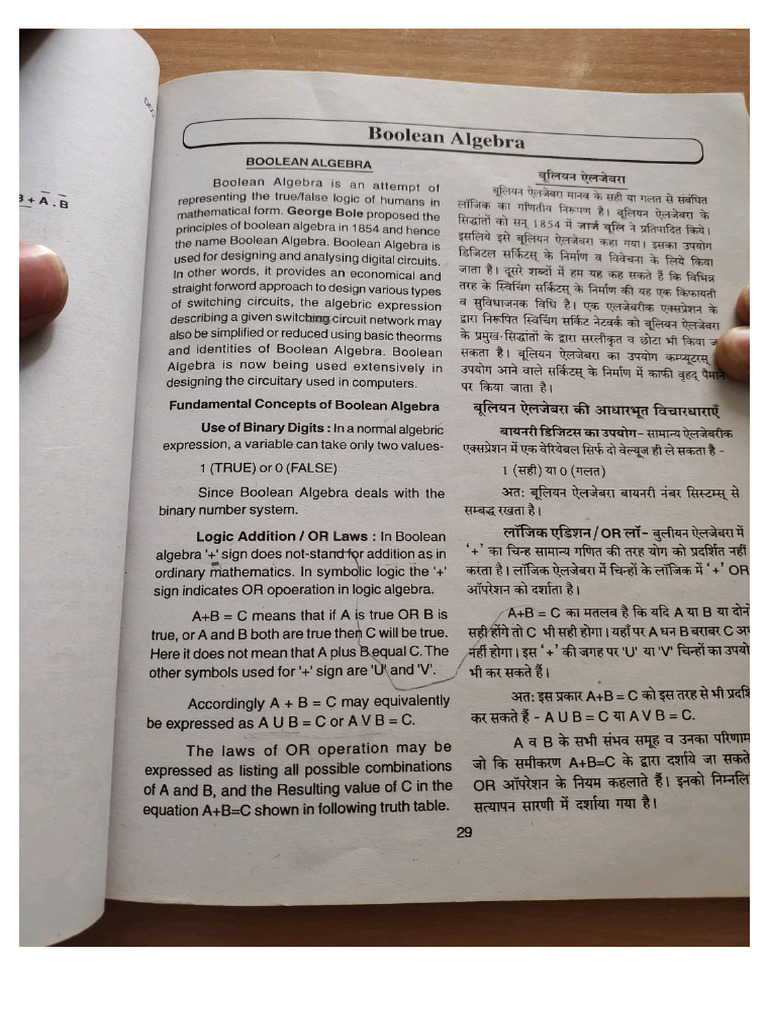 Boolean Algebra | PDF