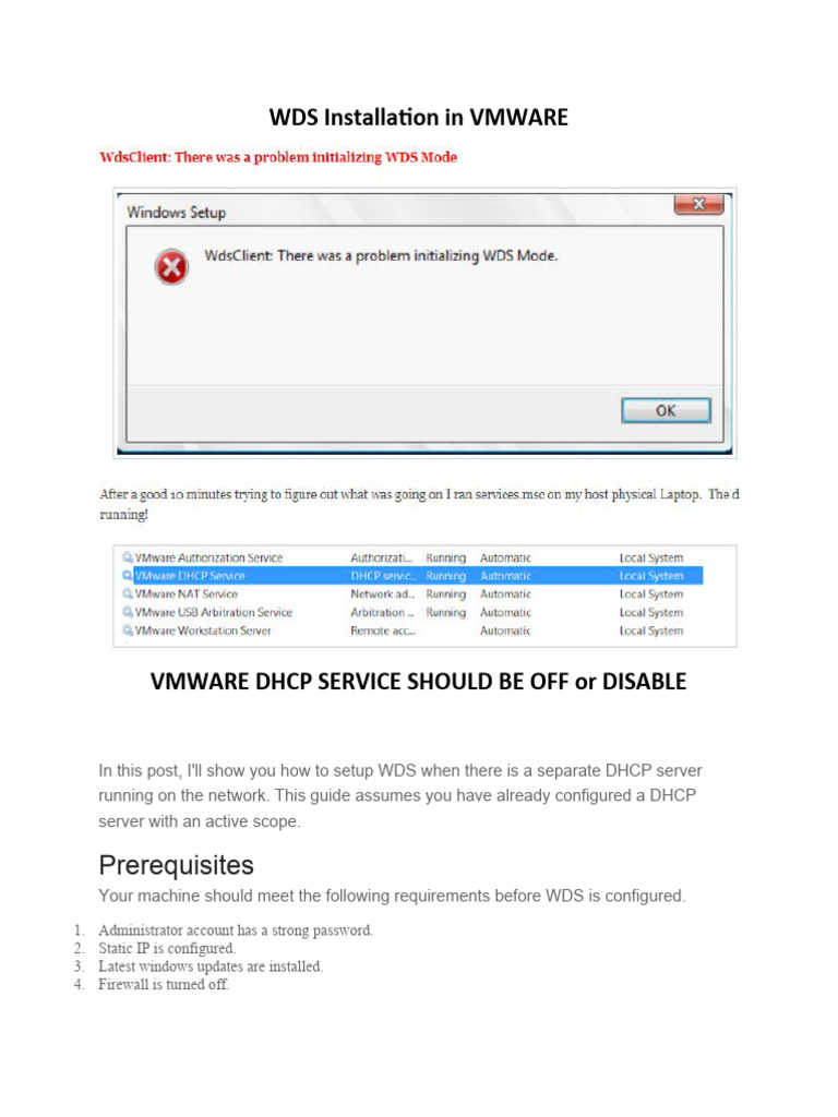 Deploying WIn 7 Using WDS | PDF | Computing | Network Architecture Deploying WIn 7 Using WDS | PDF | Computing | Network Architecture