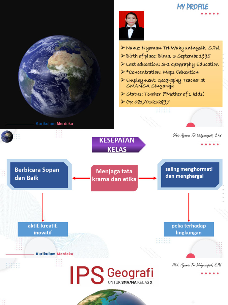 IPS Geografi SMA Kelas X - Bab 1 Pengantar Geografi - May | PDF