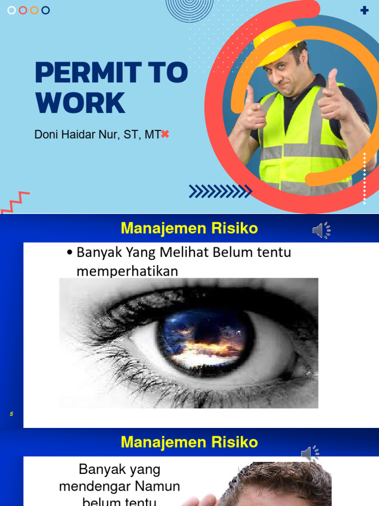 04 Permit To Work Finished Univ. Jayabaya | PDF