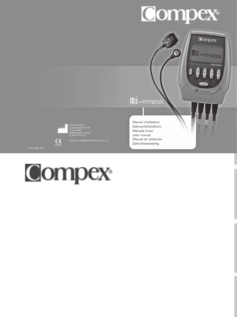 Compex Mi Fitness | PDF | Músculo | Nervio