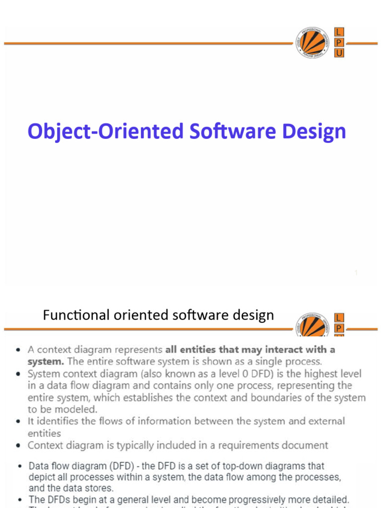 10.object Oriented Design and UML Diagrams | PDF | Method (Computer Programming) | Object ...
