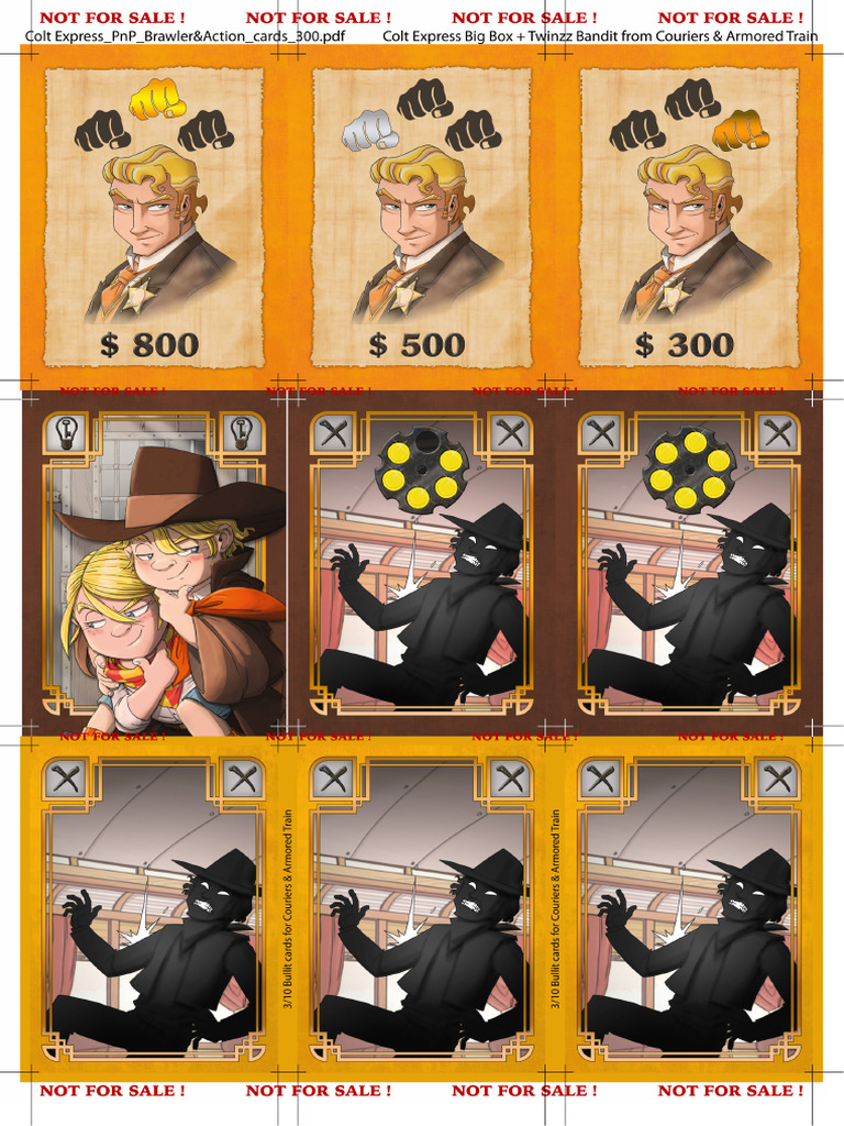 Colt Express_PnP_Brawler&Action_cards_300 | PDF