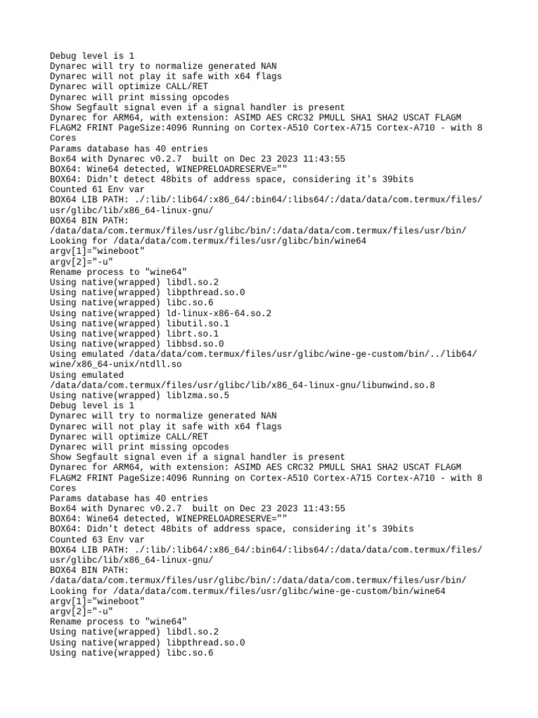 Mobox Log - TXT Wineboot | PDF | Device Driver | Computer Science