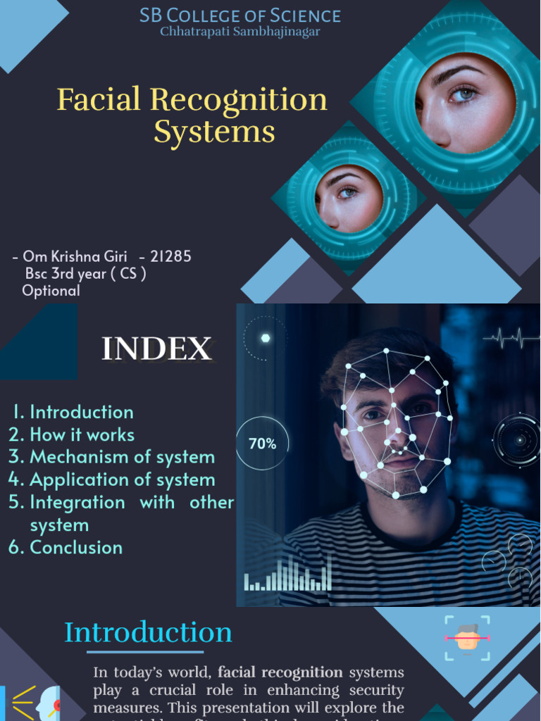 Facial Recognition System Fully Workes PPT Final | PDF | Systems ...