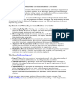 Embassy Job Cover Letter Guide | PDF | Résumé