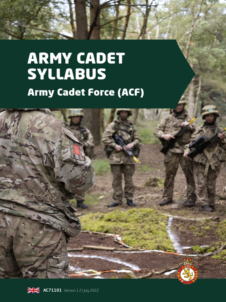 Army Cadet Force Syllabus Overview | PDF | Military Organization | Military