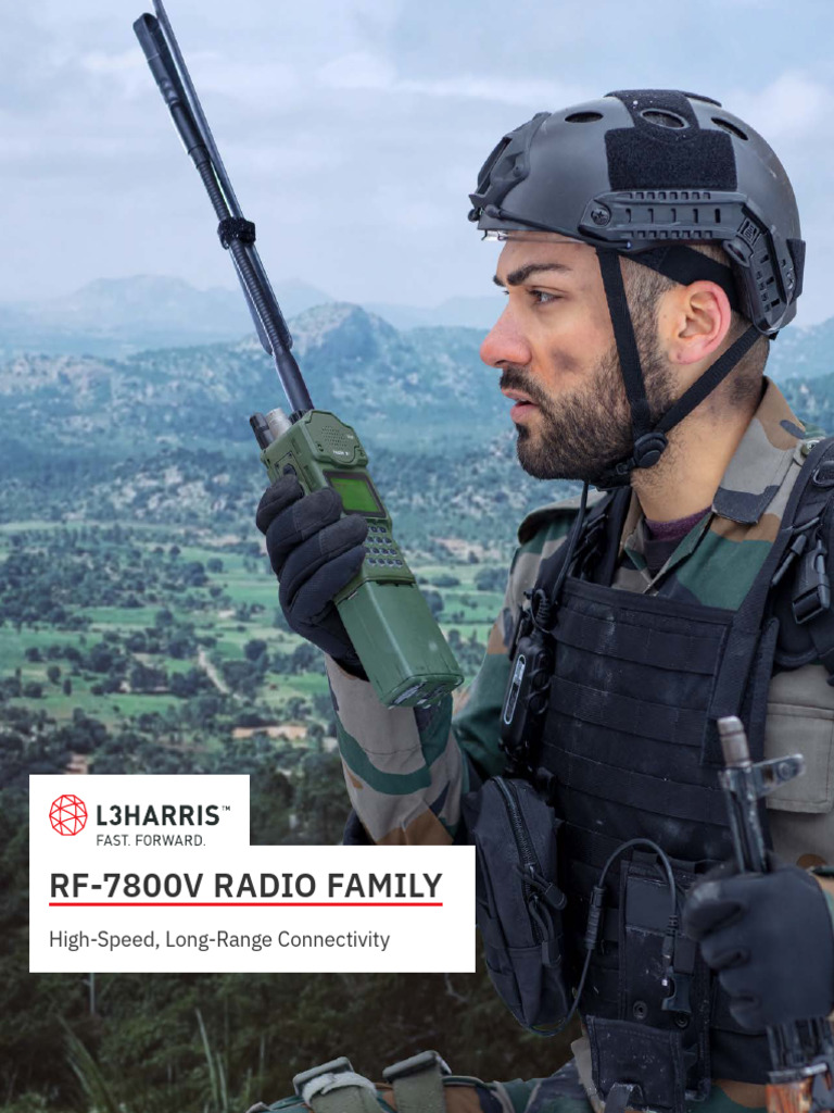 Cs Tcom RF 7800v Radio Family Brochure | Download Free PDF | Computer ...