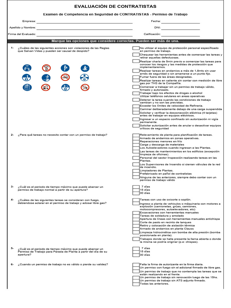 Copia de Examen Varios Complementarios Otras Especialidades SHELL Rev ...