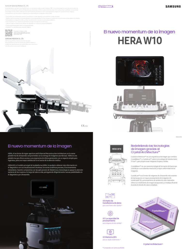 Catalogo HERA W10 V1.02 Español | PDF | Ultrasonido | Windows 10