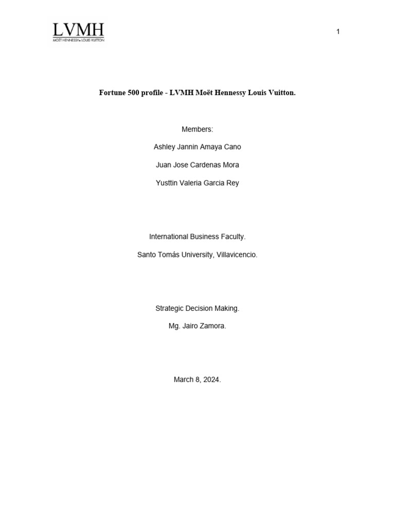 LVMH | Download Free PDF | Luxury Goods | Economies