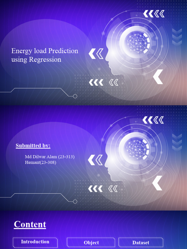 Energy Load Prediction Using Regression | PDF | Regression Analysis ...