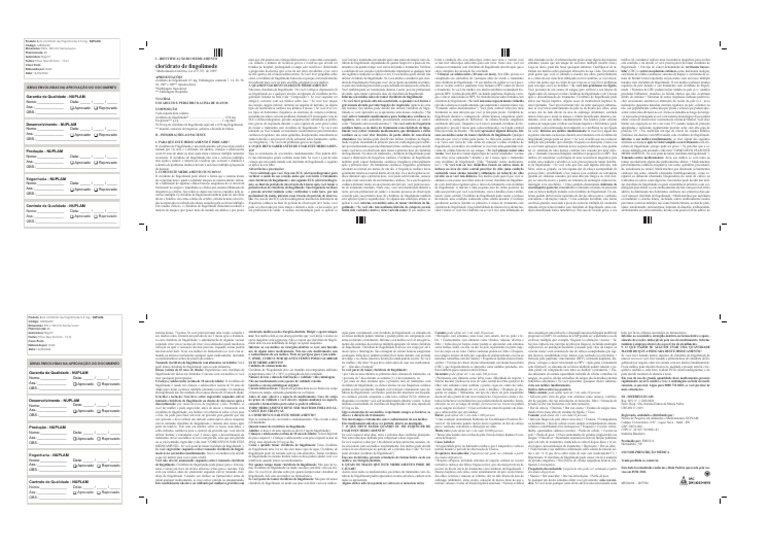 ME024-00 - BU Cloridrato de Fingolimode 0,5 MG 590 X 180 Mm-Compactado ...