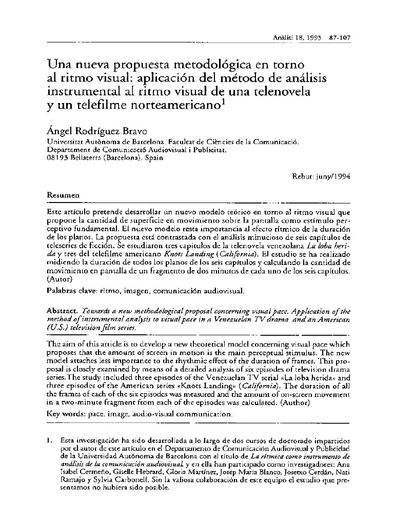 Ritmo Visual | PDF | Ritmo | Hora