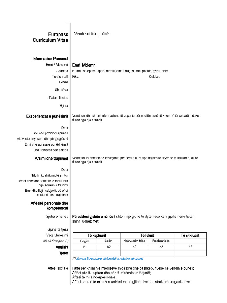 CV Al | PDF