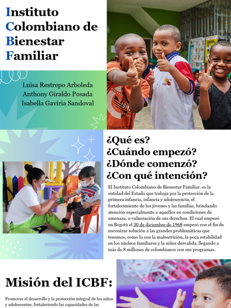 ICBF | PDF | Derechos de los niños | Colombia