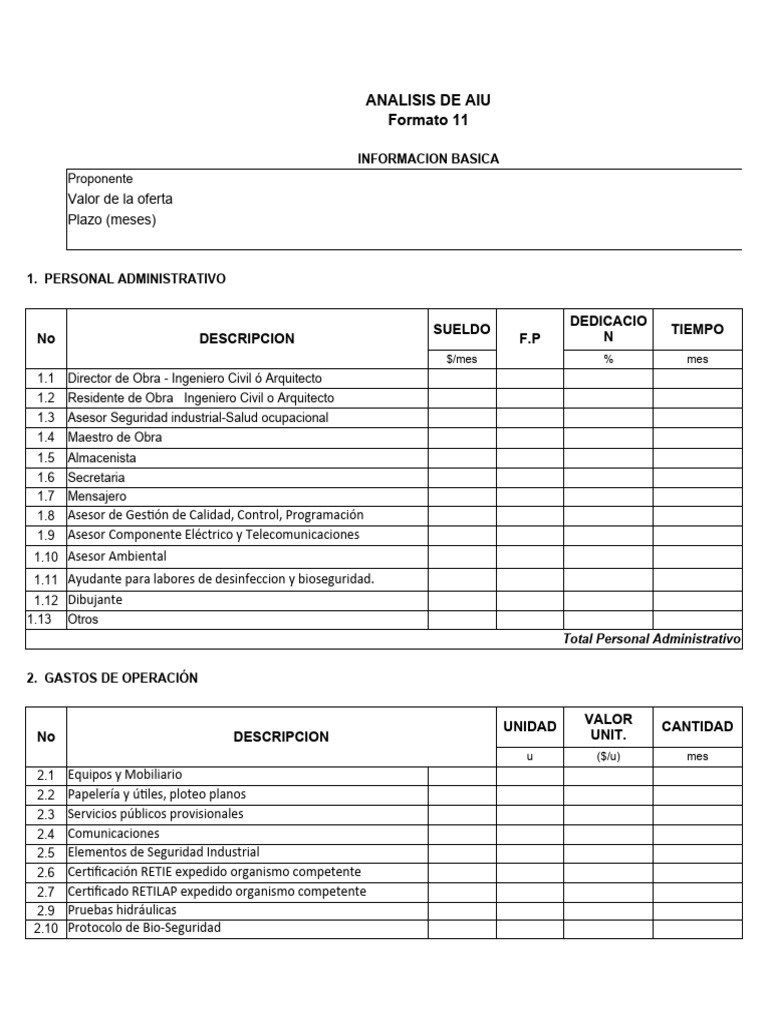 Formato Aiu Ajus | PDF