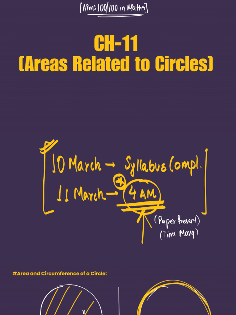 Shobhit Nirwan Maths Marathon Ch11 To Ch14 | PDF