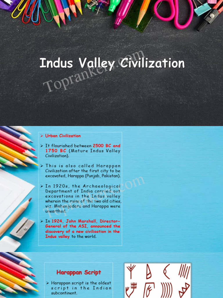 Indus Valley Civilization5646461 | PDF