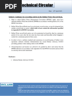 Guidance on Ballast Water Record-Keeping | PDF | Tonnage | Ships