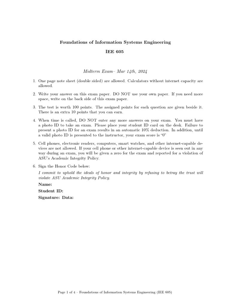 Practice Midterm | PDF | Mathematical Optimization | Linear Regression