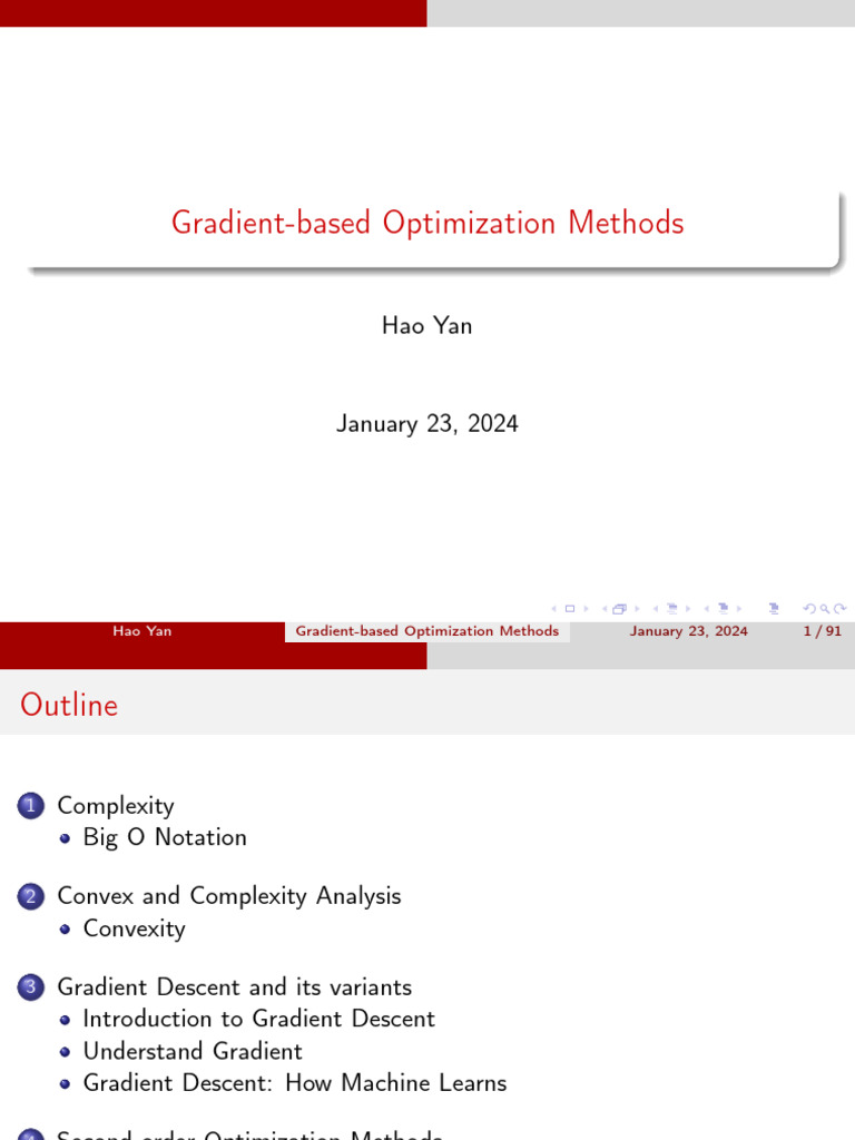 2023 12 31 Gradient Based Optimization Methods 1 Pdf Mathematical Optimization Gradient