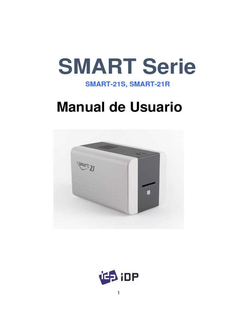 SMART-21 Printer User Manual_ESPANOL - Final 2021 | PDF | Impresora (Computación) | USB