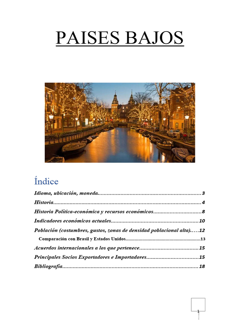 Paises Bajos (Mis Puntos) | PDF | Países Bajos | Bolsa