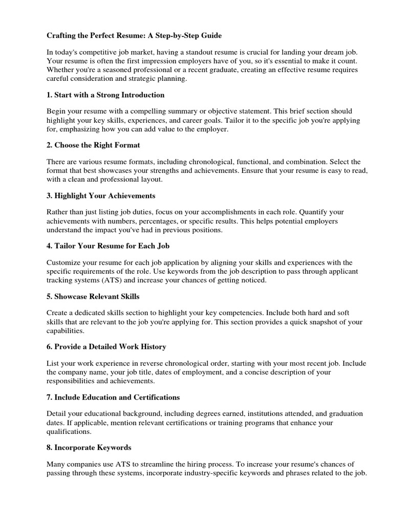 How To Make A Resume More Visually Appealing | PDF | Résumé