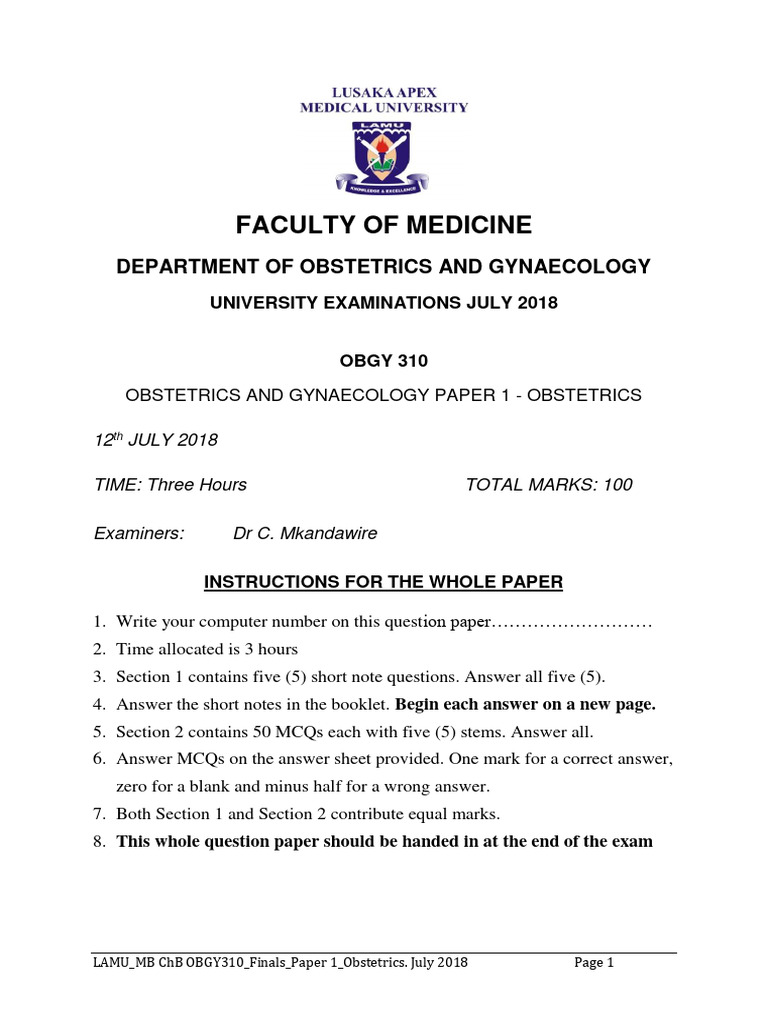 obs paper | PDF | Childbirth | Pregnancy