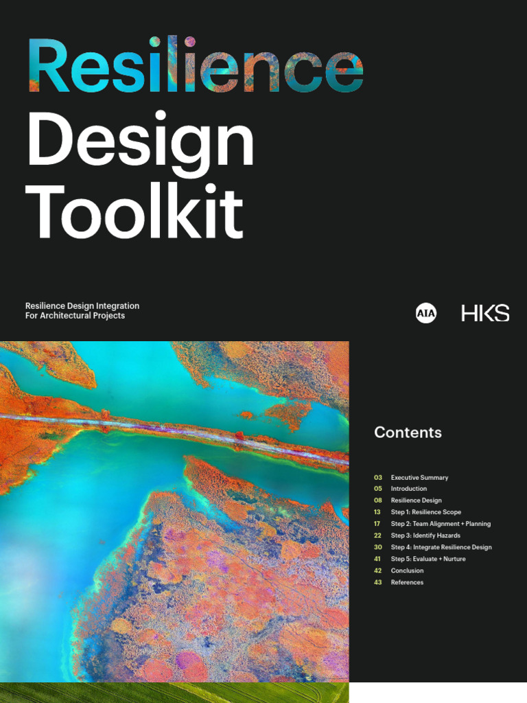 AIA Resilience Design Toolkit | PDF | Sustainability | Infrastructure