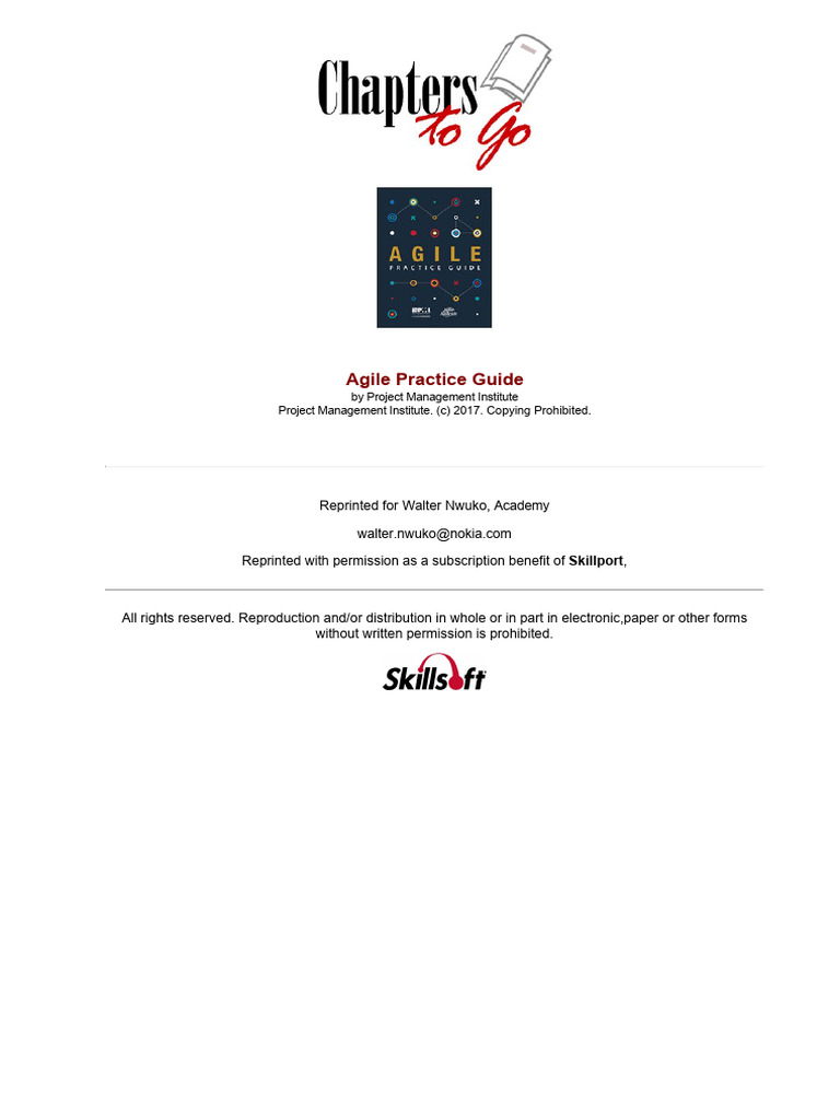 Agile Practice Guide | PDF | Project Management Professional | Justice