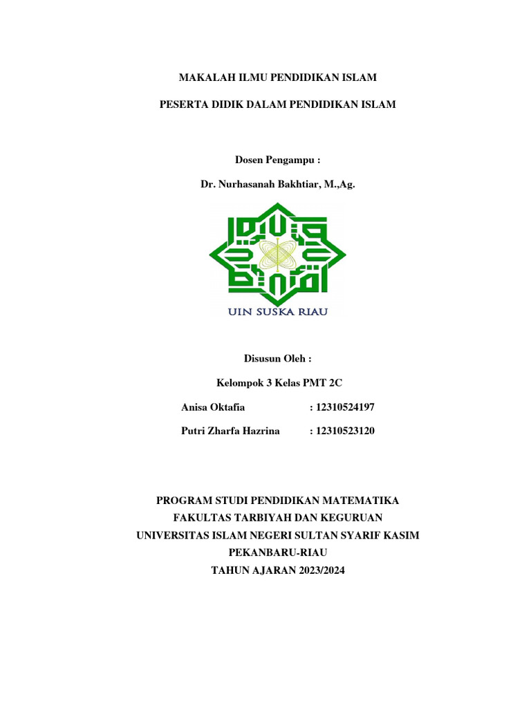 Makalah IPI Kelompok 3 SMT 2-Final | PDF