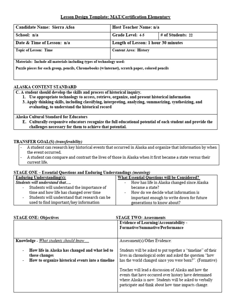 afoa fs9 artifact | PDF | Educational Assessment | Education Theory