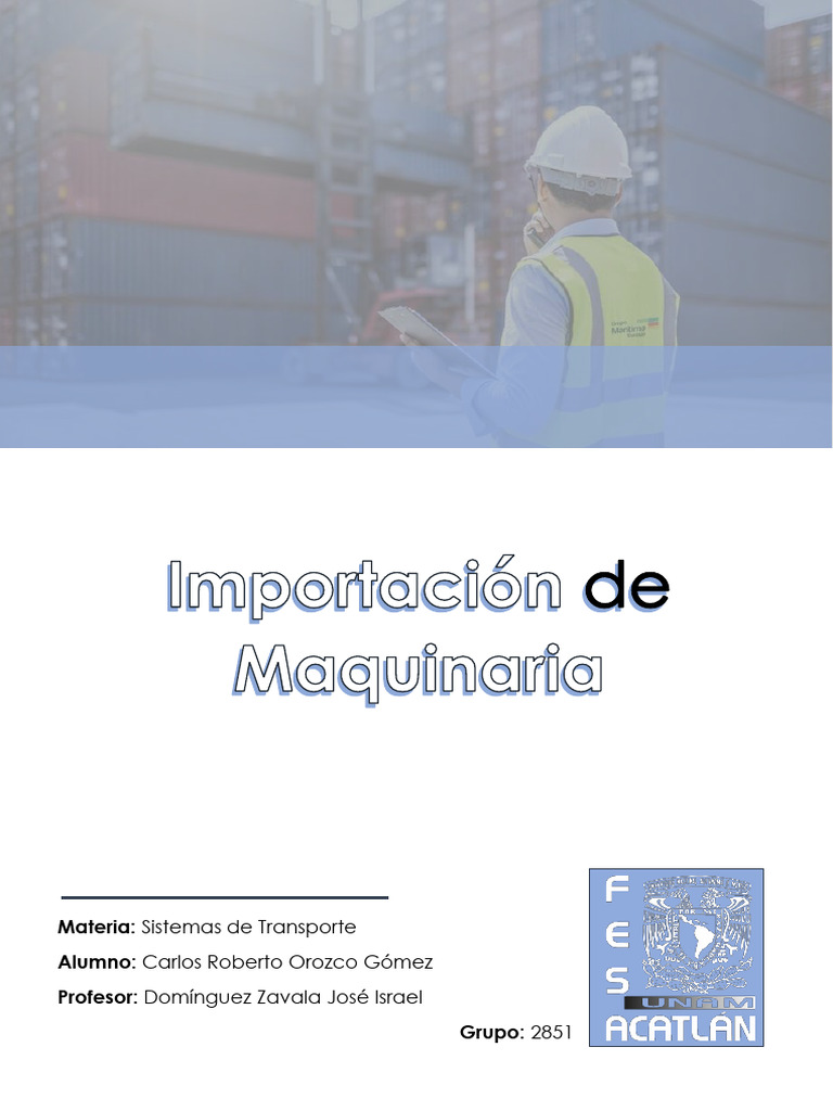 MAQUINARIA | PDF