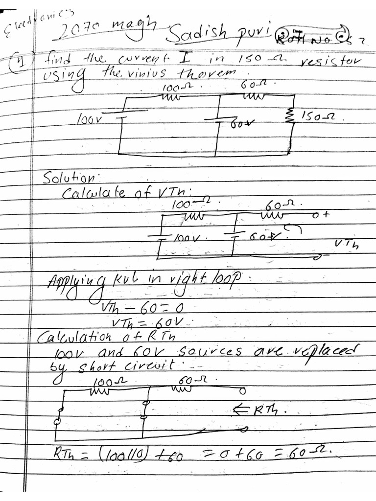 Set-4 Sadish Puri Electronic | PDF