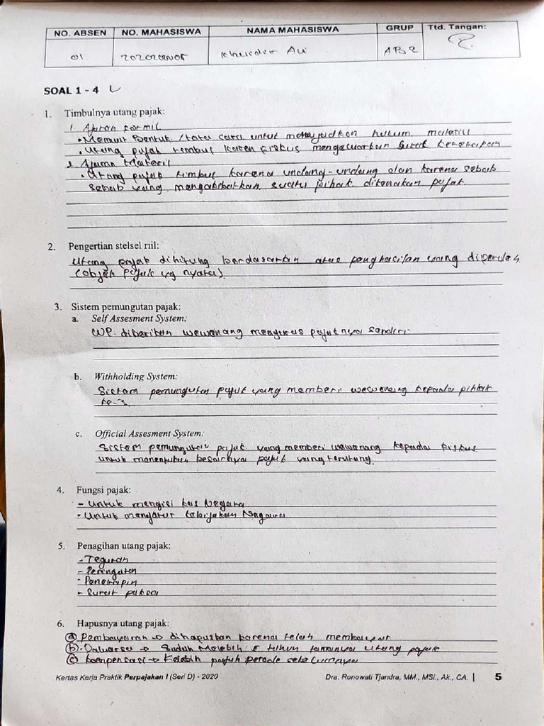 Tugas Minggu 2 Khaidir Ali - Compressed | PDF