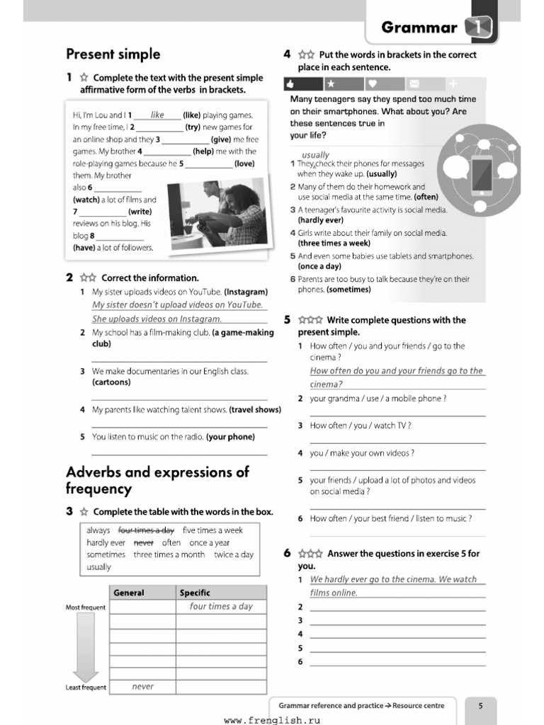 present simple and past simple | PDF