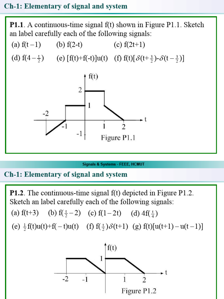 EEC4 4A SS Problem Ch1 | PDF | Applied Mathematics | Electrical Engineering