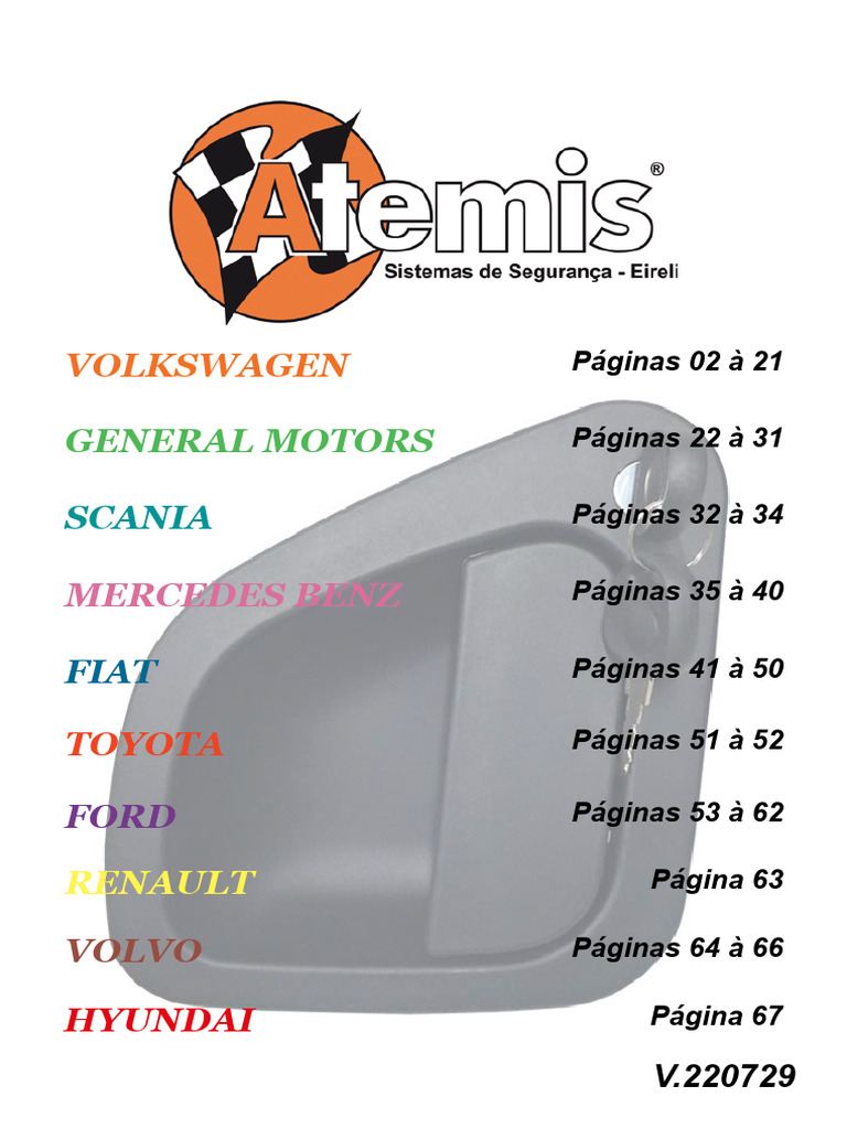 Catalogo Atemis | PDF | Tecnologias automotivas | Veículos