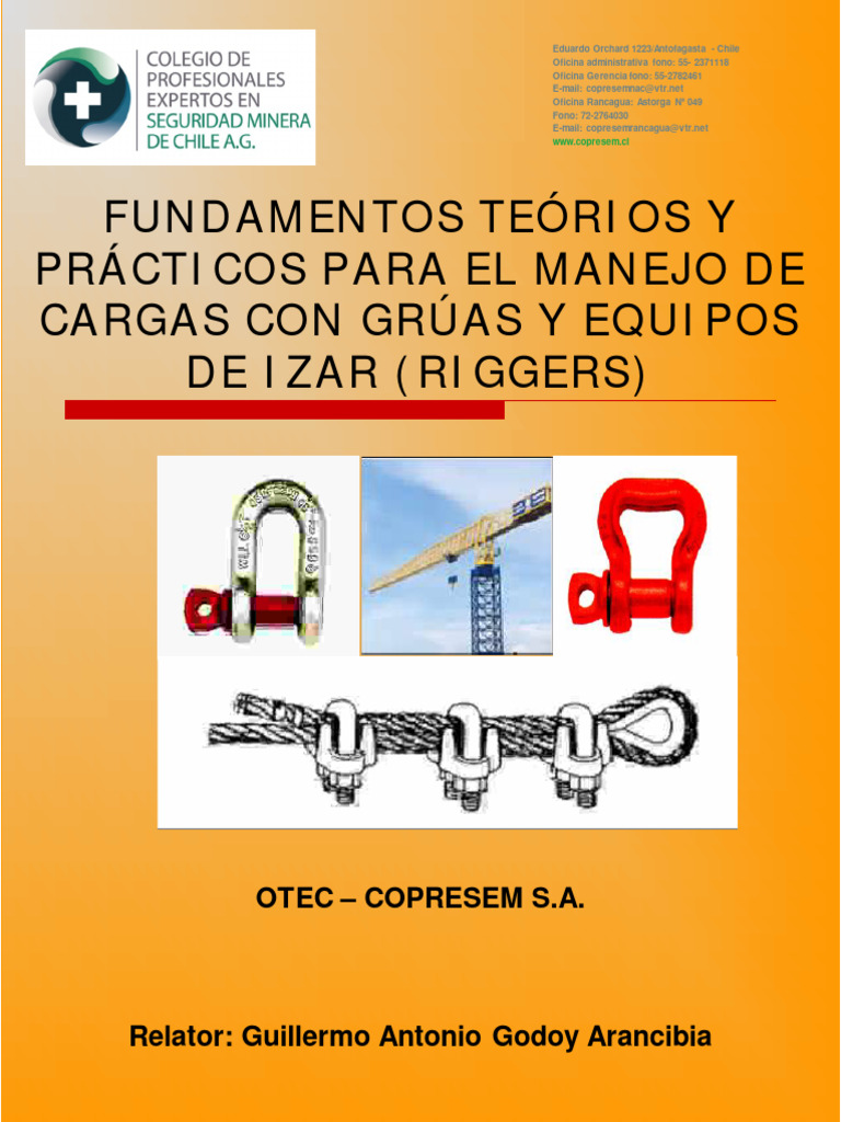 Manual Curso Riggers | PDF | Volumen | Peso