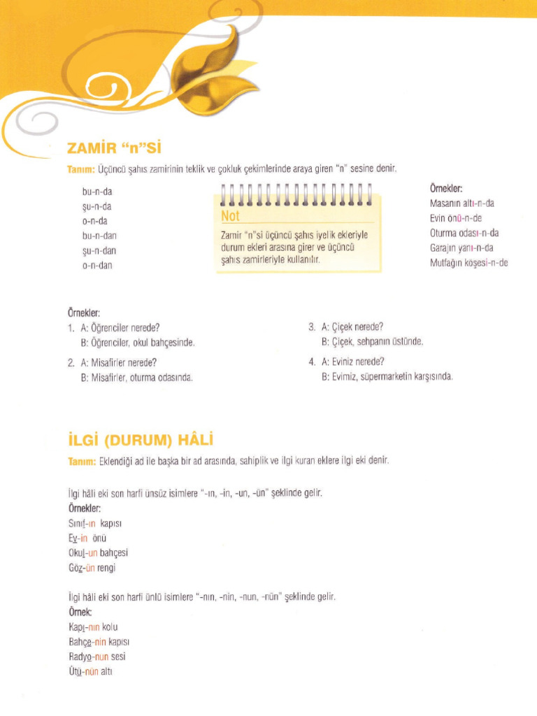 Zamir 'N' Si - Isim Tamlamalari | PDF
