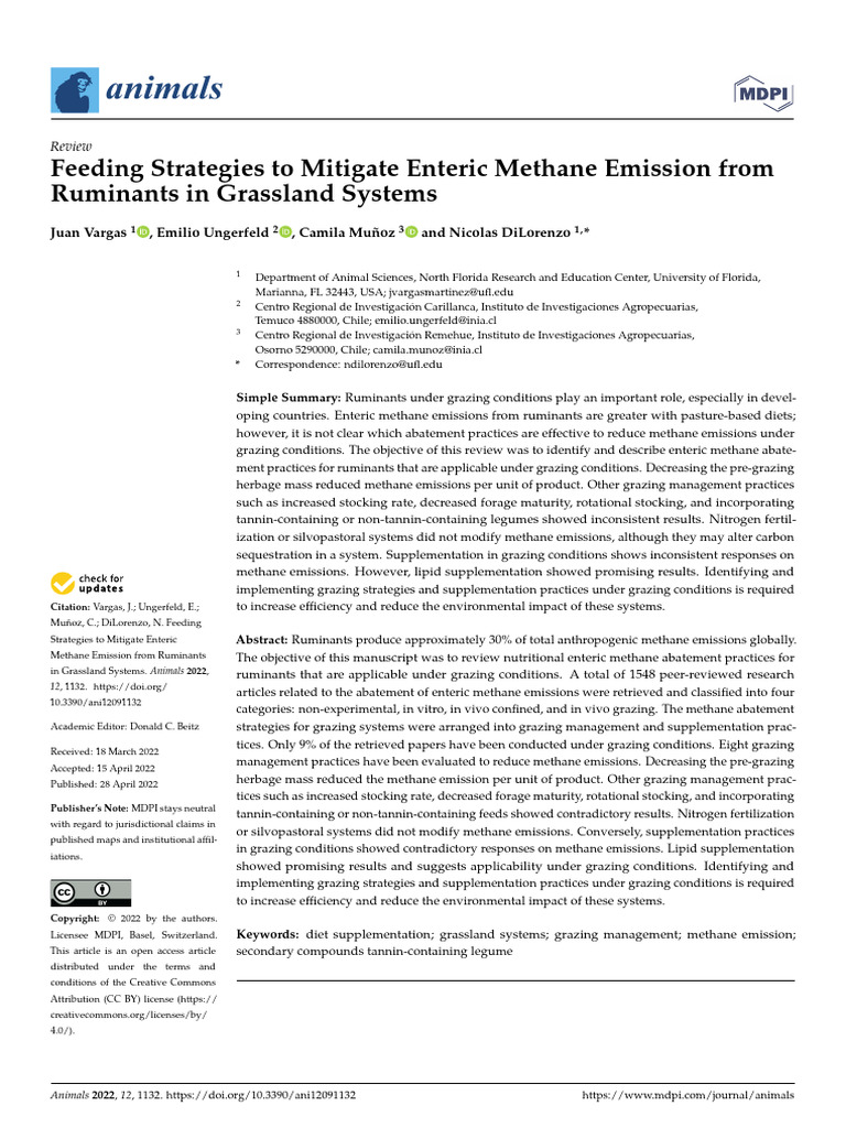 Animals-12-01132-V2 - Feeding Strategies To Mitigate - 230601 - 175150 ...