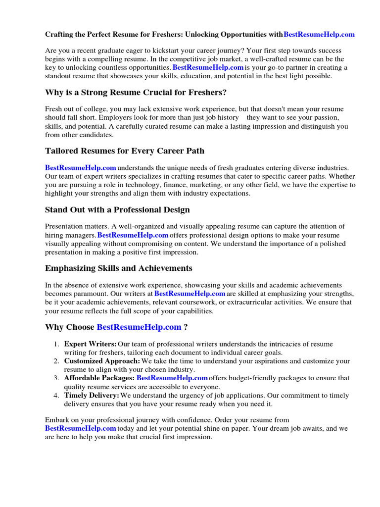 Resume For Freshers Software Testing Samples | PDF | Software Testing ...